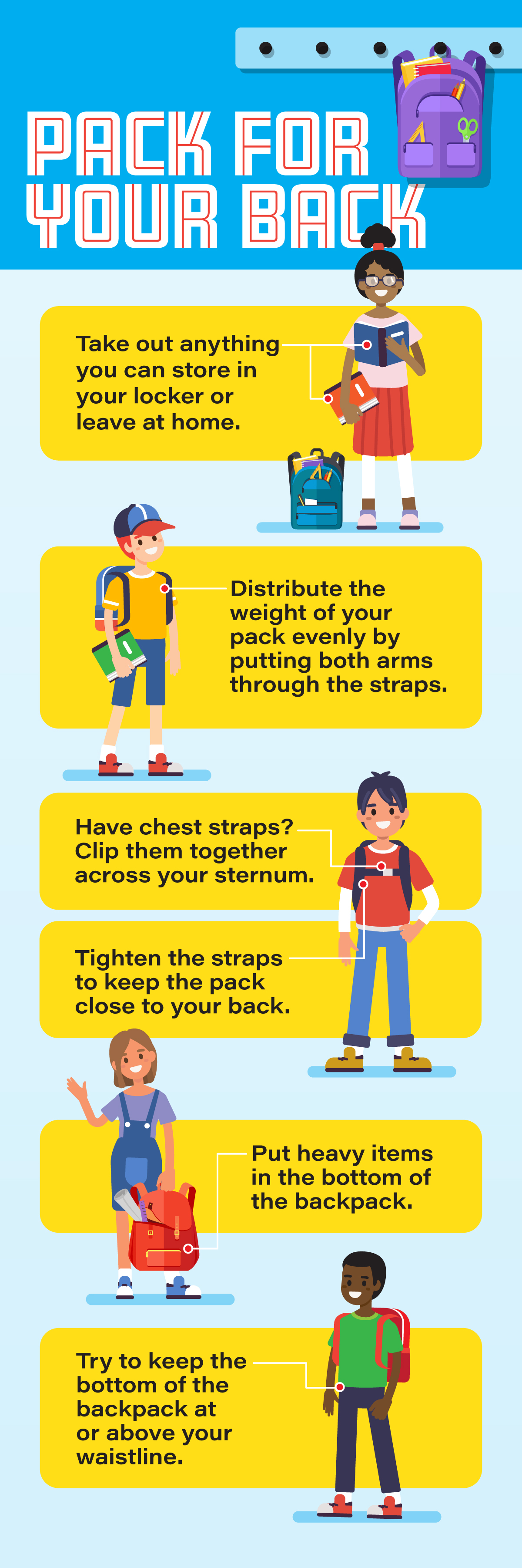 Backpack safety tips | Bitterroot Health