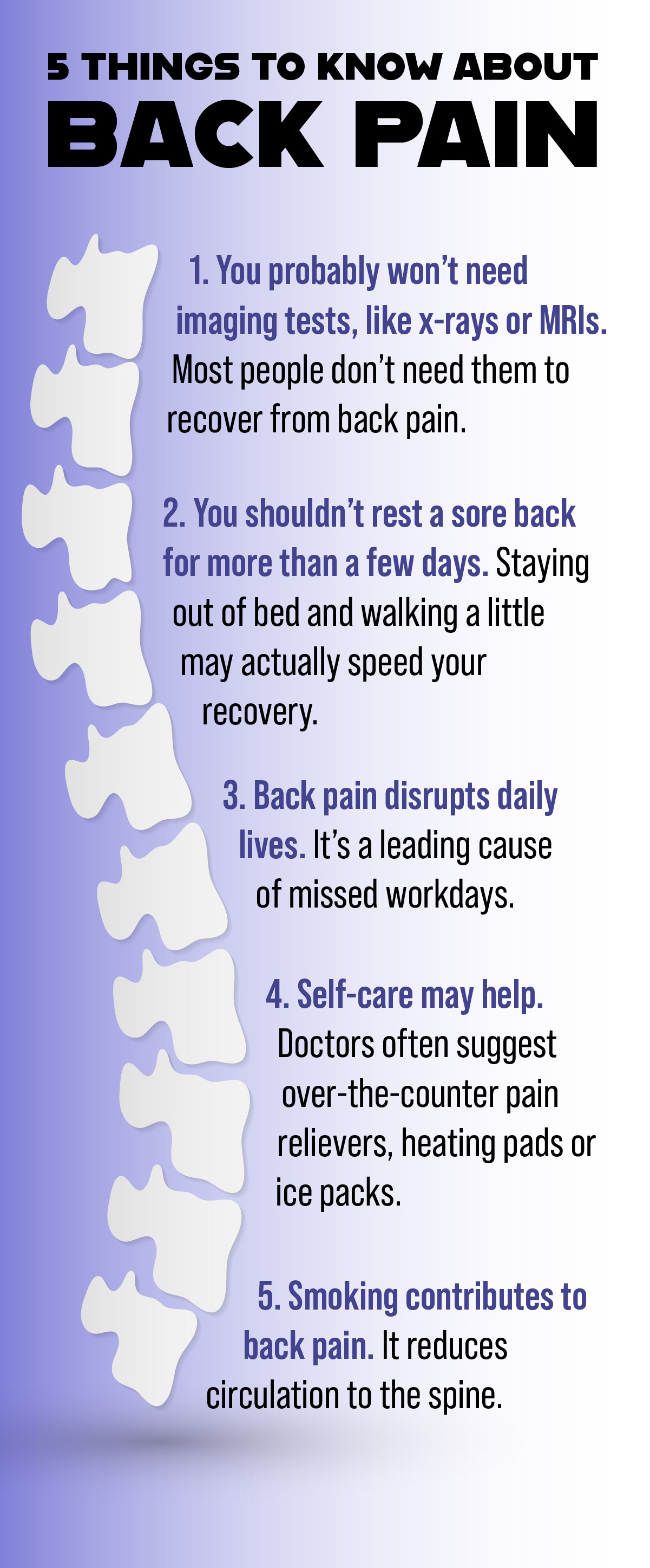 5 facts about back pain | Bitterroot Health