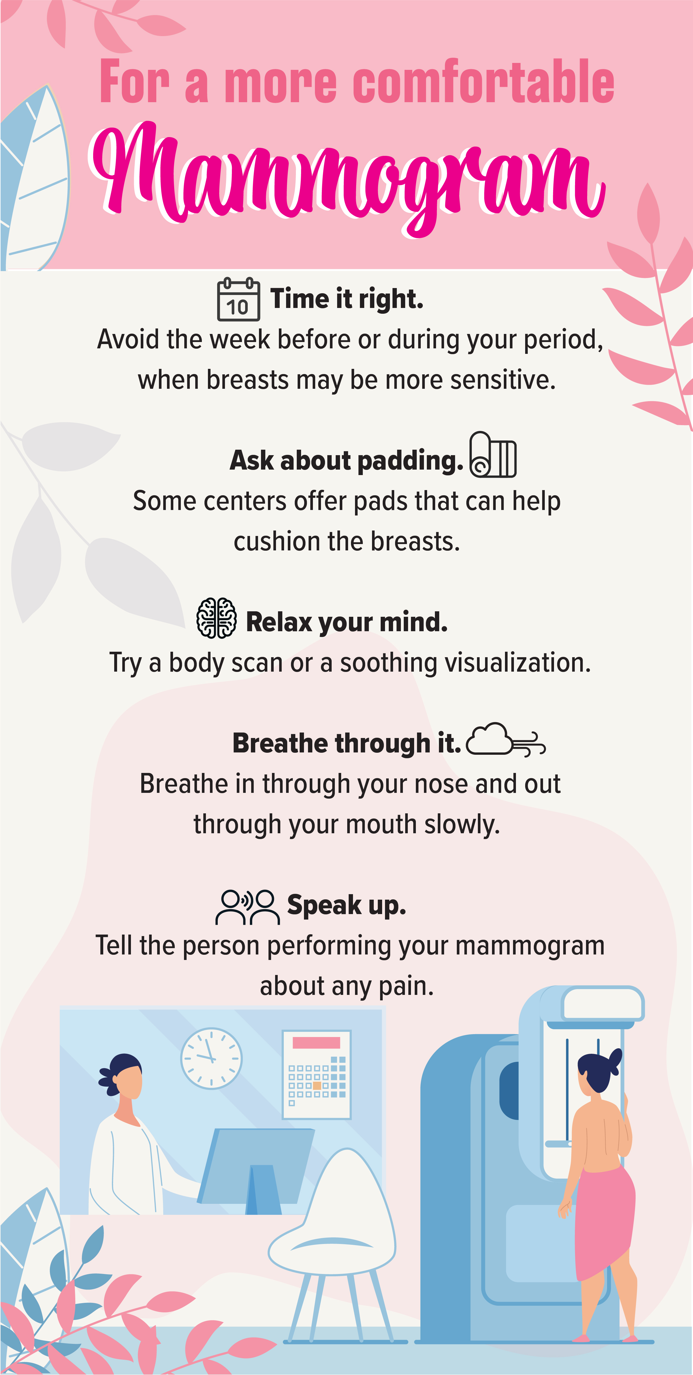 Make your next mammogram more comfortable | Bitterroot Health