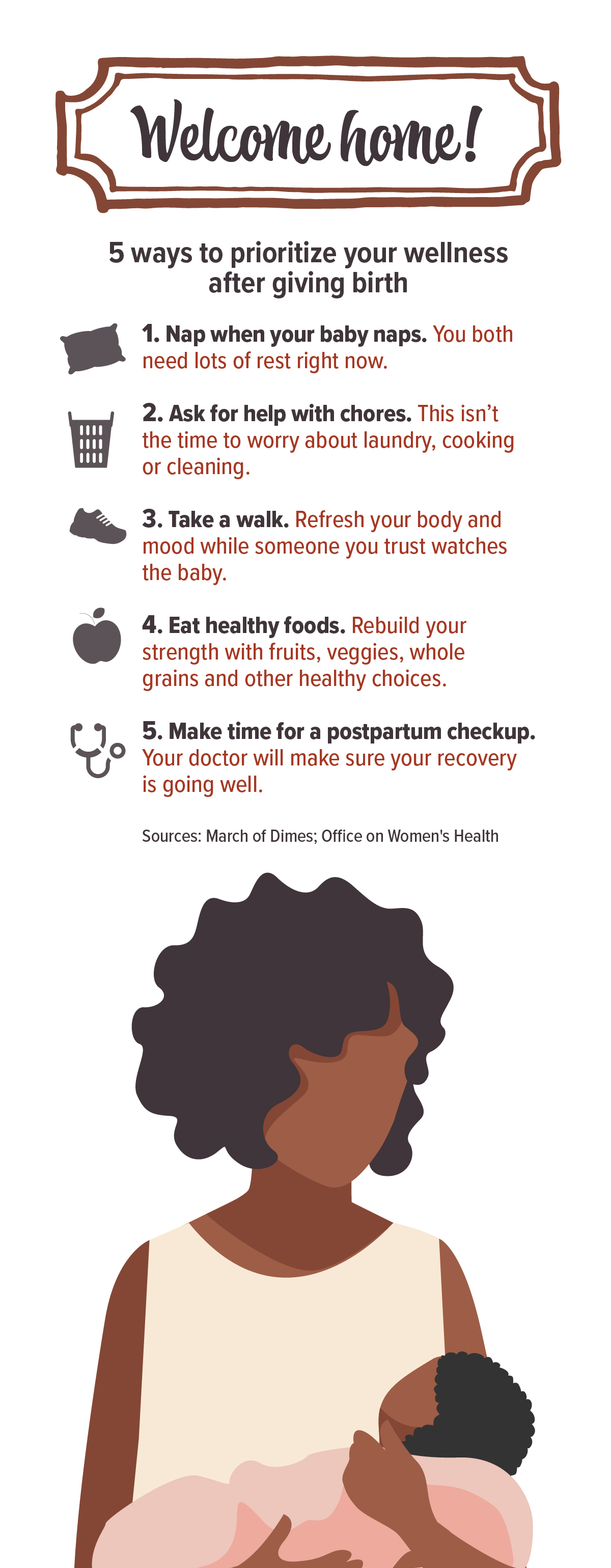 New moms: Take time for self-care | Bitterroot Health